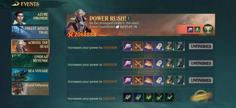 Game Guide: Sea of Conquest | Fat Wallet Refugee