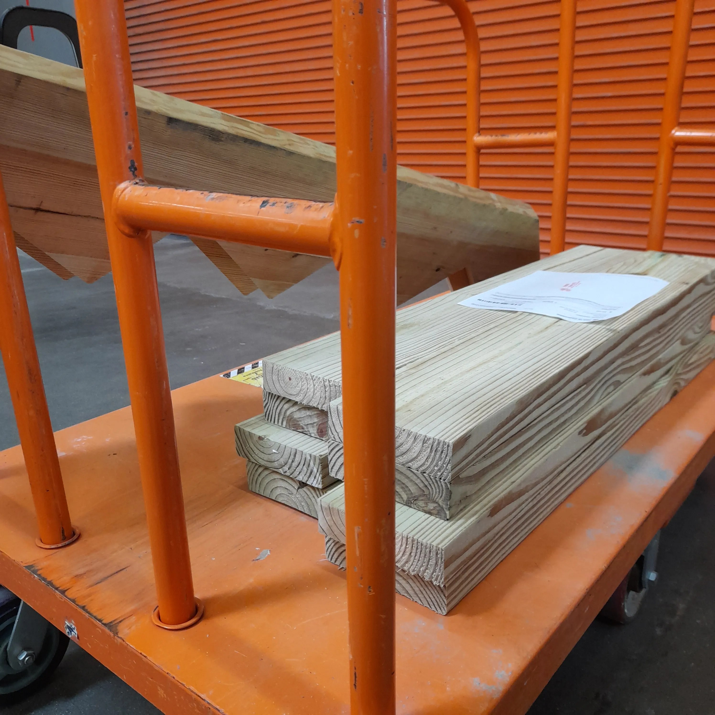 Home Depot Lumber Post-Cut | Fat Wallet Refugee